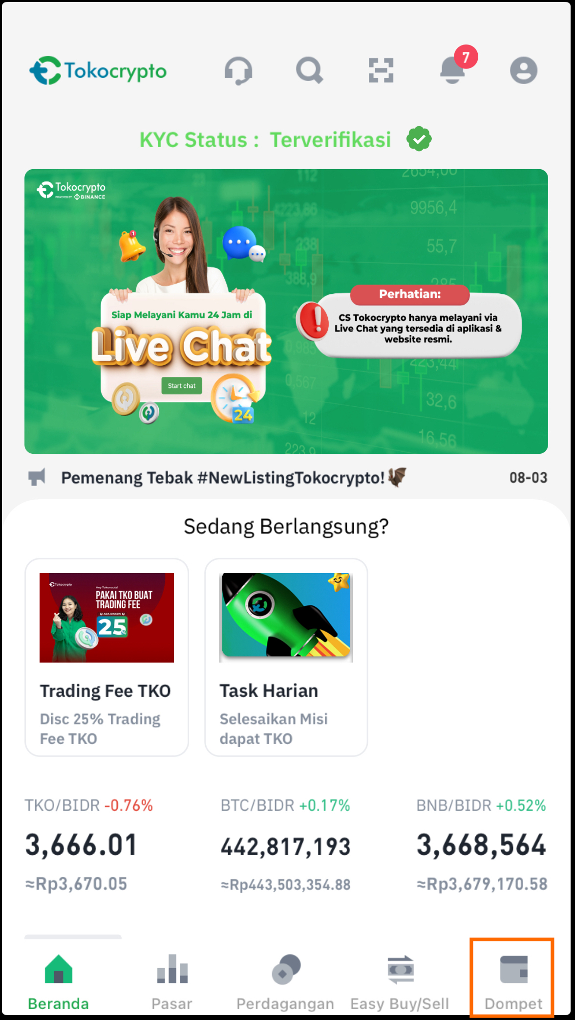 Cara Beli Bitcoin (BTC) dan Menjualnya ke Rupiah di Tokocrypto – Tokocrypto