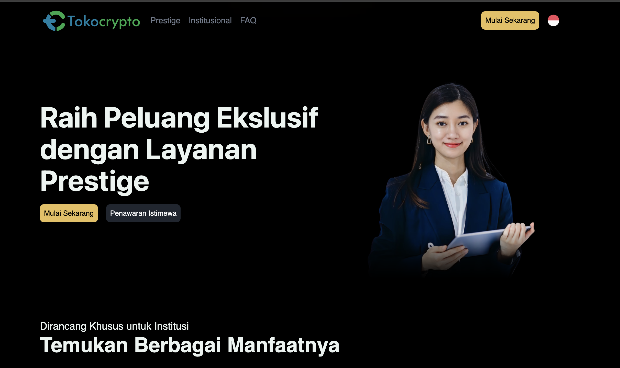 Tokocrypto Prestige: Layanan VIP & Institusional Terdepan di Pasar ...
